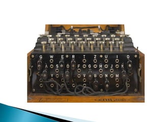 Alan turing - Life History & how he broke enigma code? | PPTX