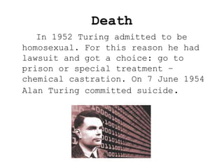 PO WER - XX LO Gdańsk - Alan Turing | PPTX