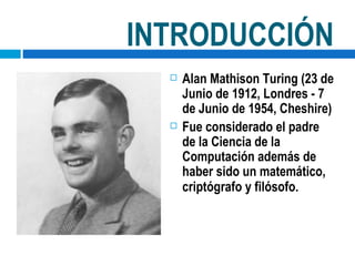 ALAN TURIN | PPT