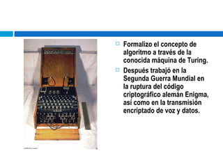 ALAN TURIN | PPT