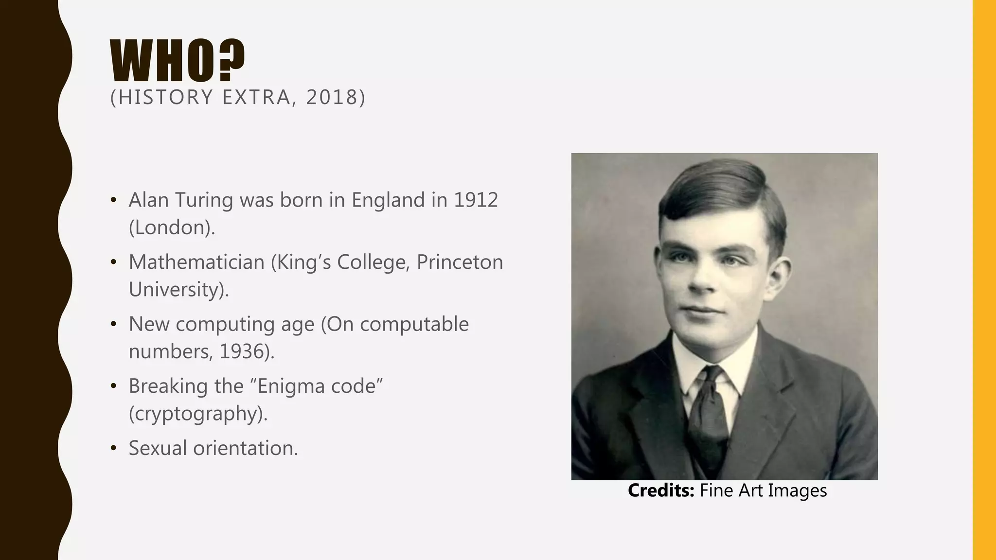 Alan Turing in WW2 | PPTX