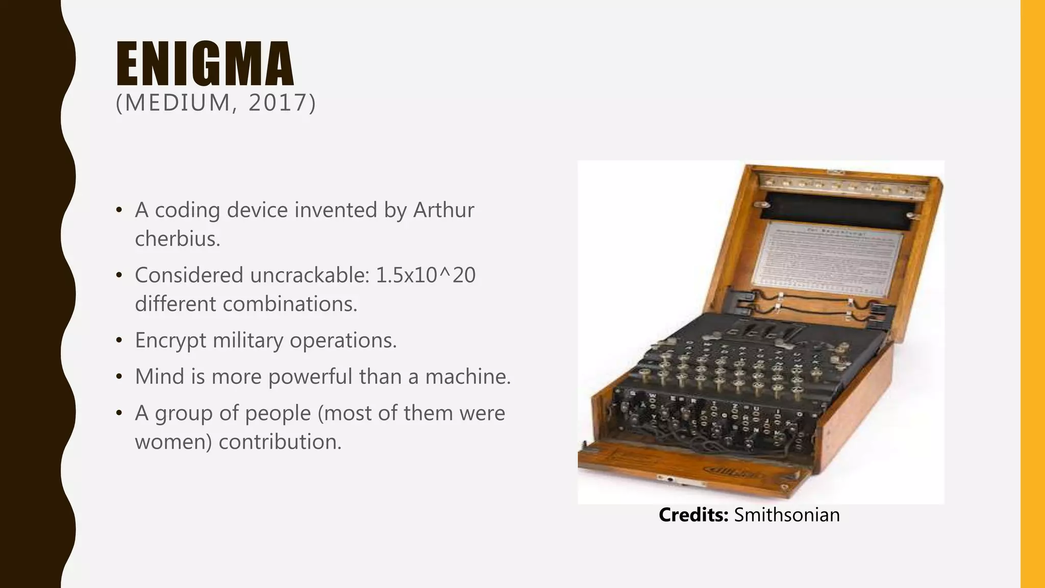 Alan Turing in WW2 | PPTX