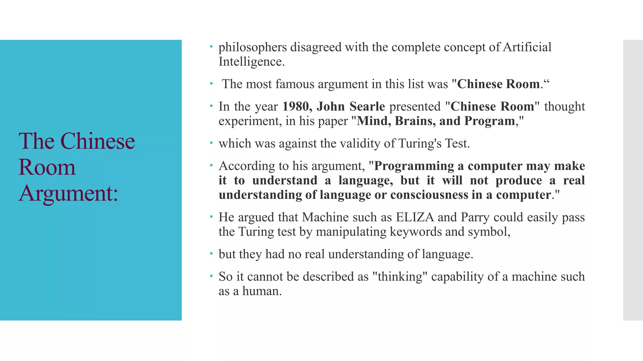 ALAN TURING MACHINE.pptx | Artificial Intelligence | Technology & Computing
