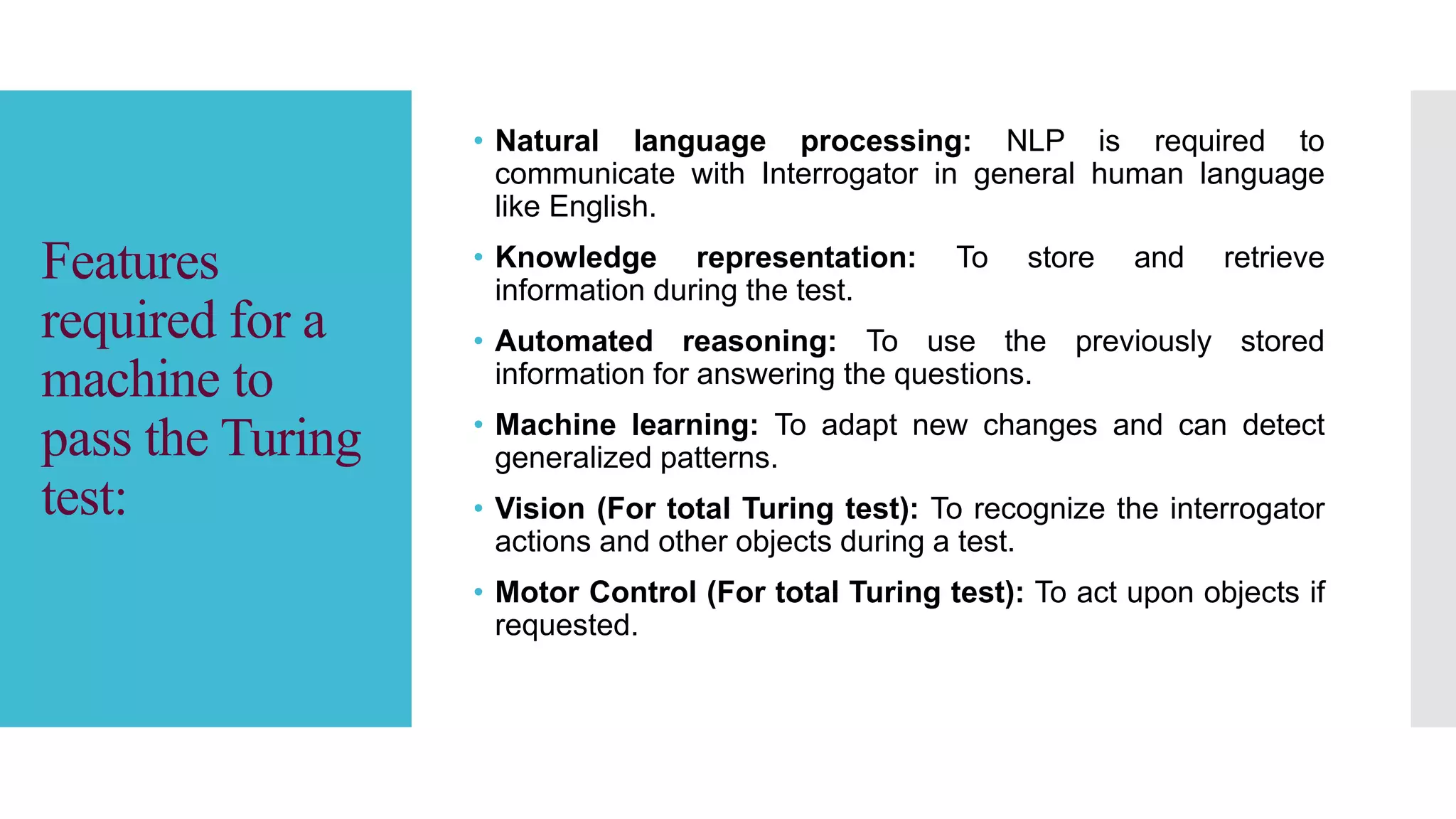 ALAN TURING MACHINE.pptx | Artificial Intelligence | Technology & Computing