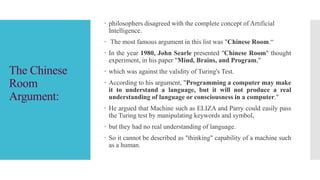 ALAN TURING MACHINE.pptx | Artificial Intelligence | Technology & Computing