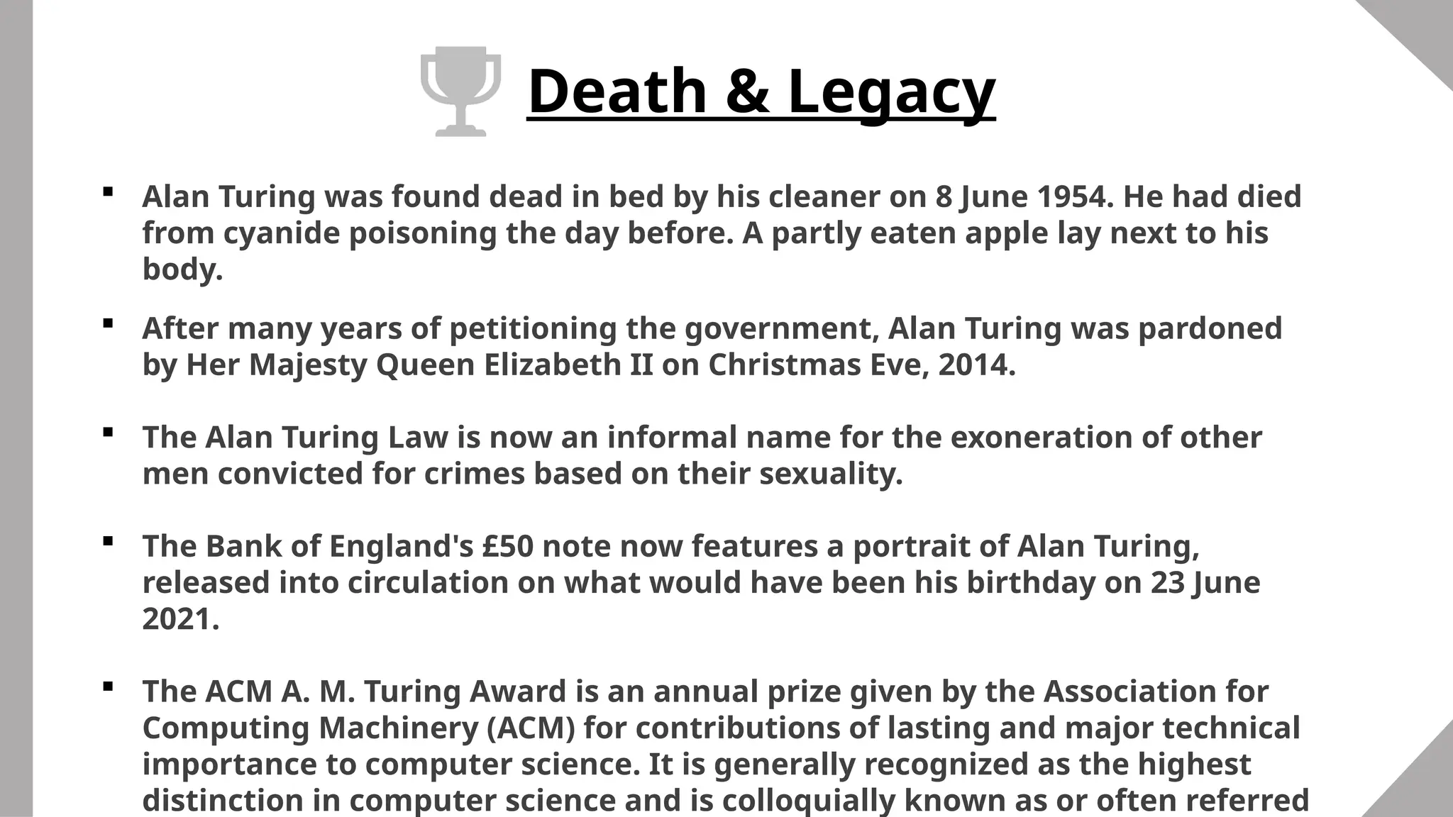 alan turing ppt.pptx biography of alan turing | PPTX