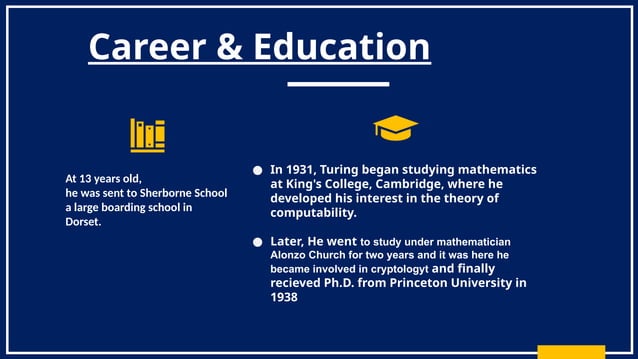 alan turing ppt.pptx biography of alan turing | PPTX