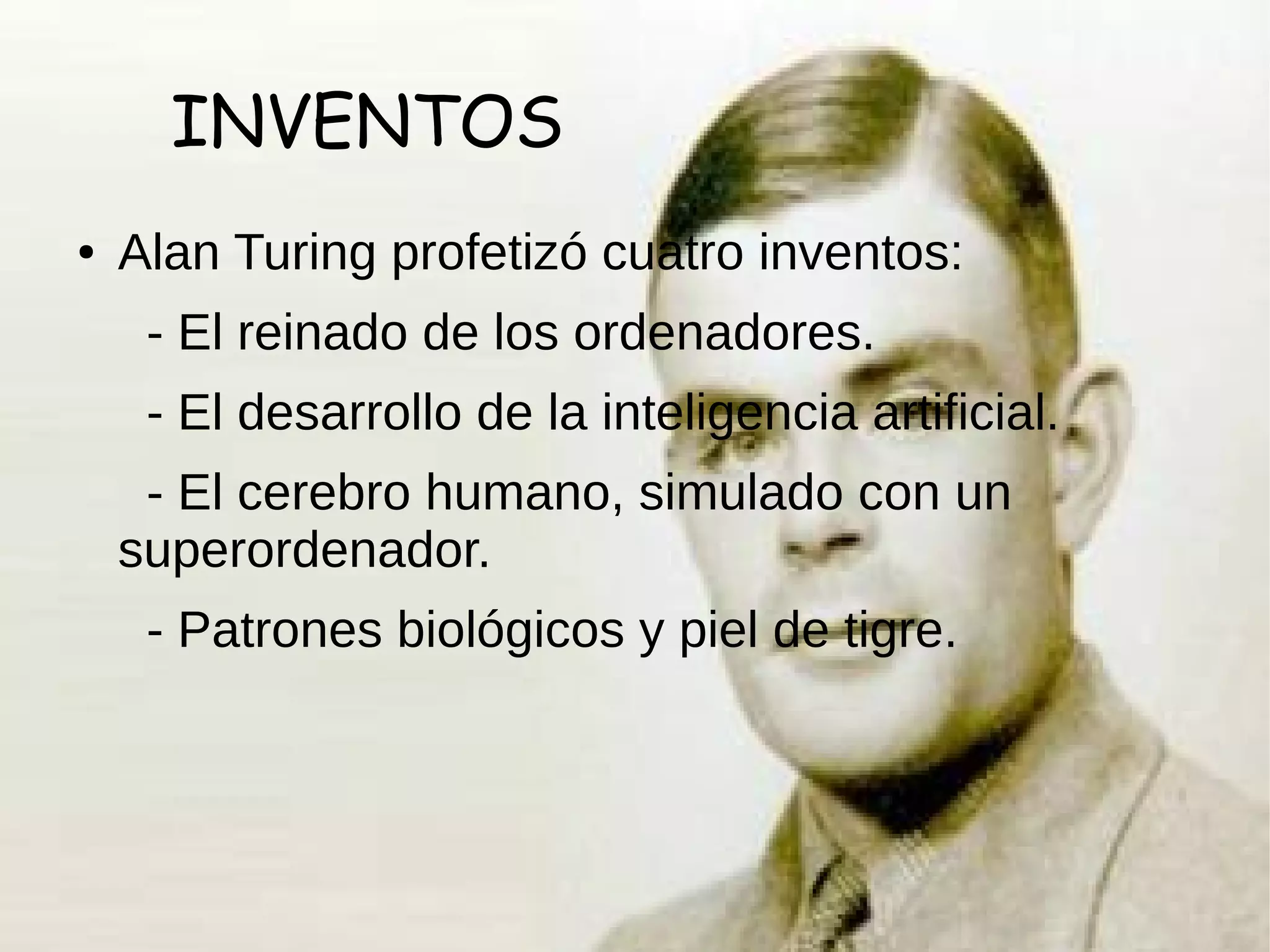 Alan turing presentación | ODP