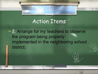 Action Plan | PPT | Education