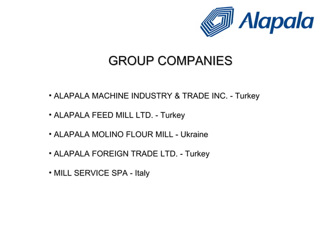 Alapala Presentation | PPT