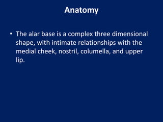 Alar base surgery | PPTX