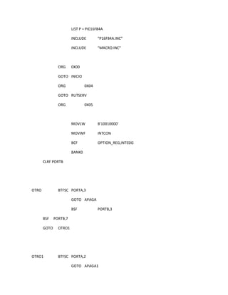 Alarma de carros | DOCX