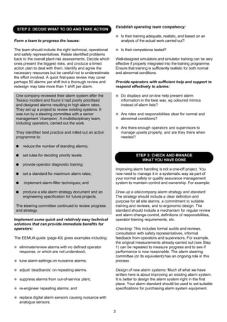 Alarm information sheet | PDF
