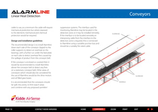 Alarmline application guides | PDF