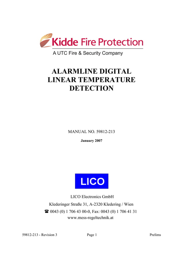 Alarmline digital manual | PDF