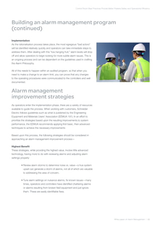 [Oil & Gas White Paper] Control Room Management - Alarm Management | PDF