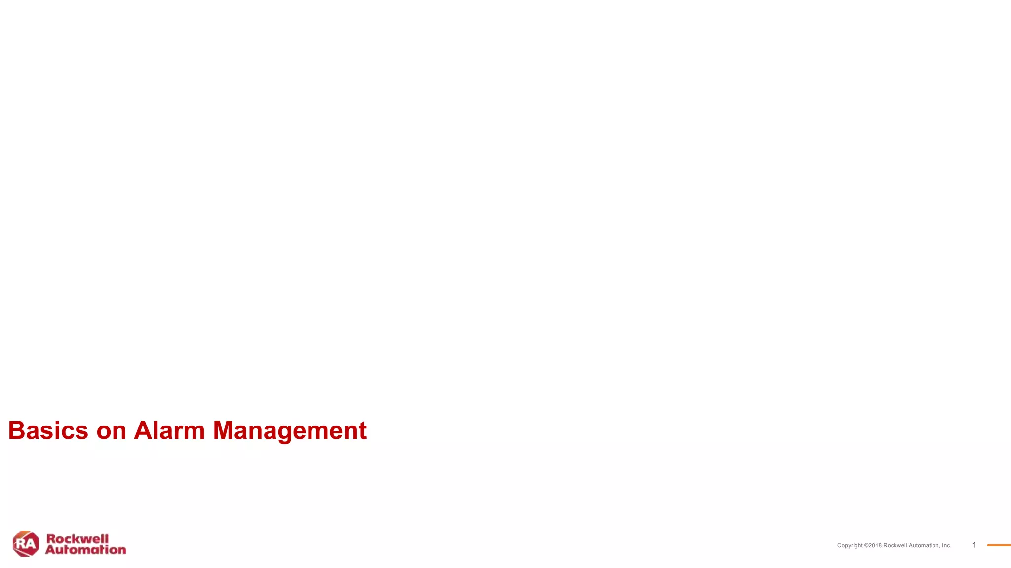 Alarm process basics for dummies | PPT