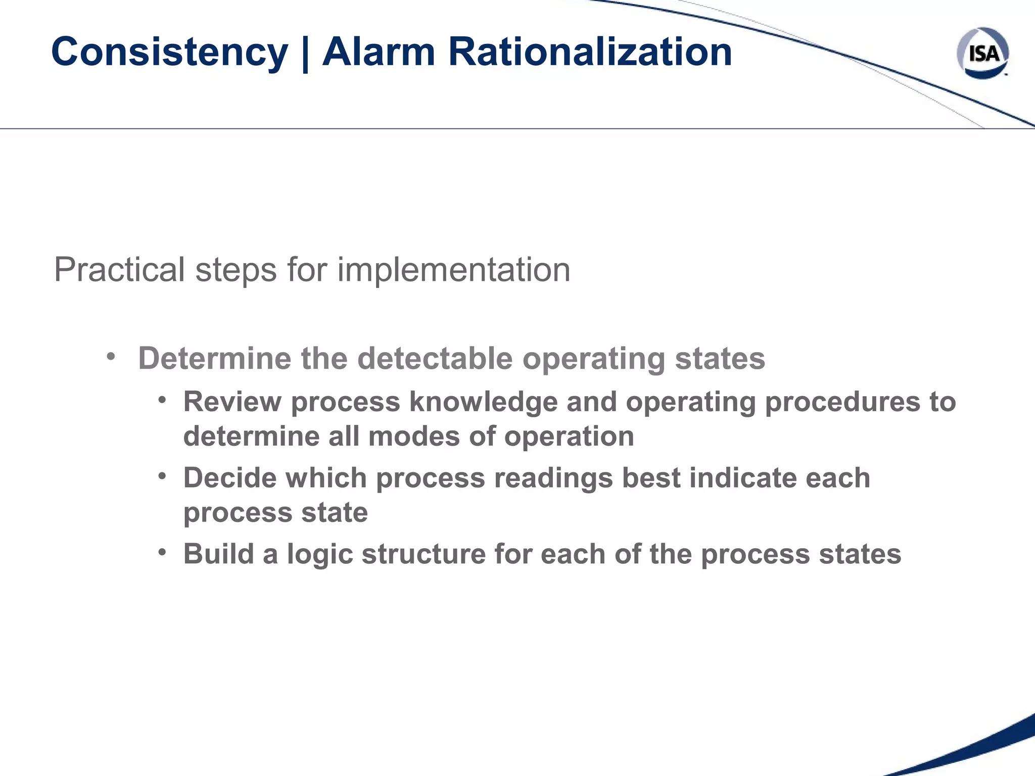 Alarm Rationalization Workshop - Tips, Tricks and Traps | PPT