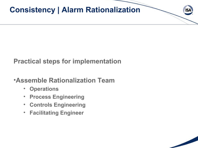 Alarm Rationalization Workshop - Tips, Tricks and Traps | PPT ...