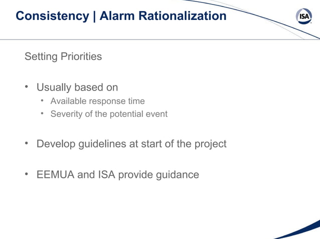 Alarm Rationalization Workshop - Tips, Tricks and Traps | PPT ...