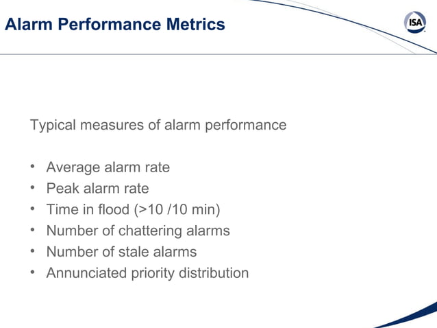 Alarm Rationalization Workshop - Tips, Tricks and Traps | PPT ...