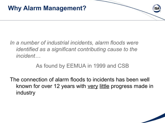 Alarm Rationalization Workshop - Tips, Tricks and Traps | PPT ...