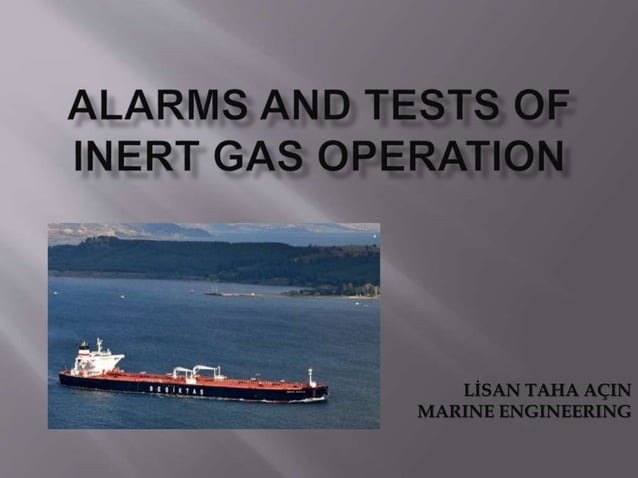 Inert Gas Operation | PPTX