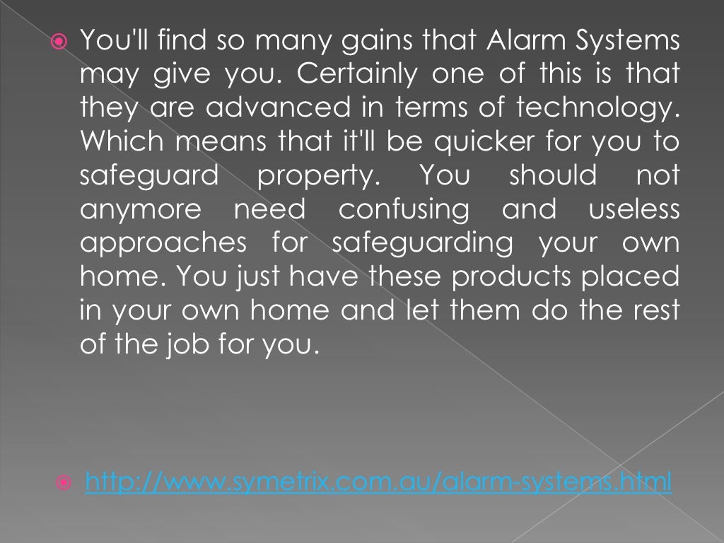 Alarm systems 1201