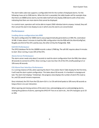 BEAST - CSS Alarm Handler Performance Tests | PDF | Home Security ...