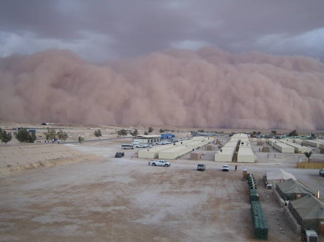 Al Asad sandstorm | PPT