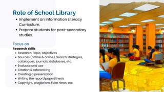 Research Readiness of Students: The Role of School Library | PDF