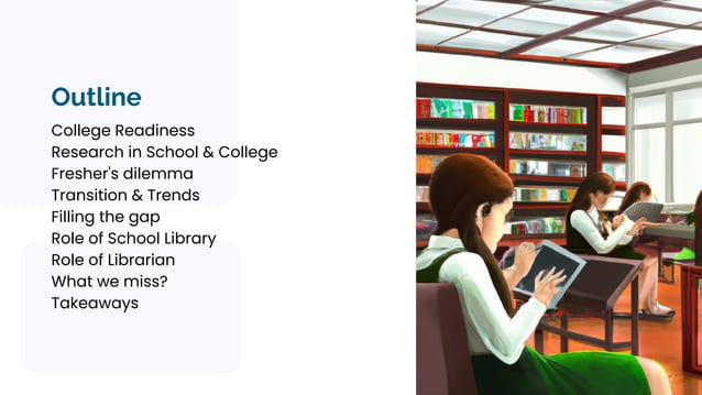 Research Readiness of Students: The Role of School Library | PPT