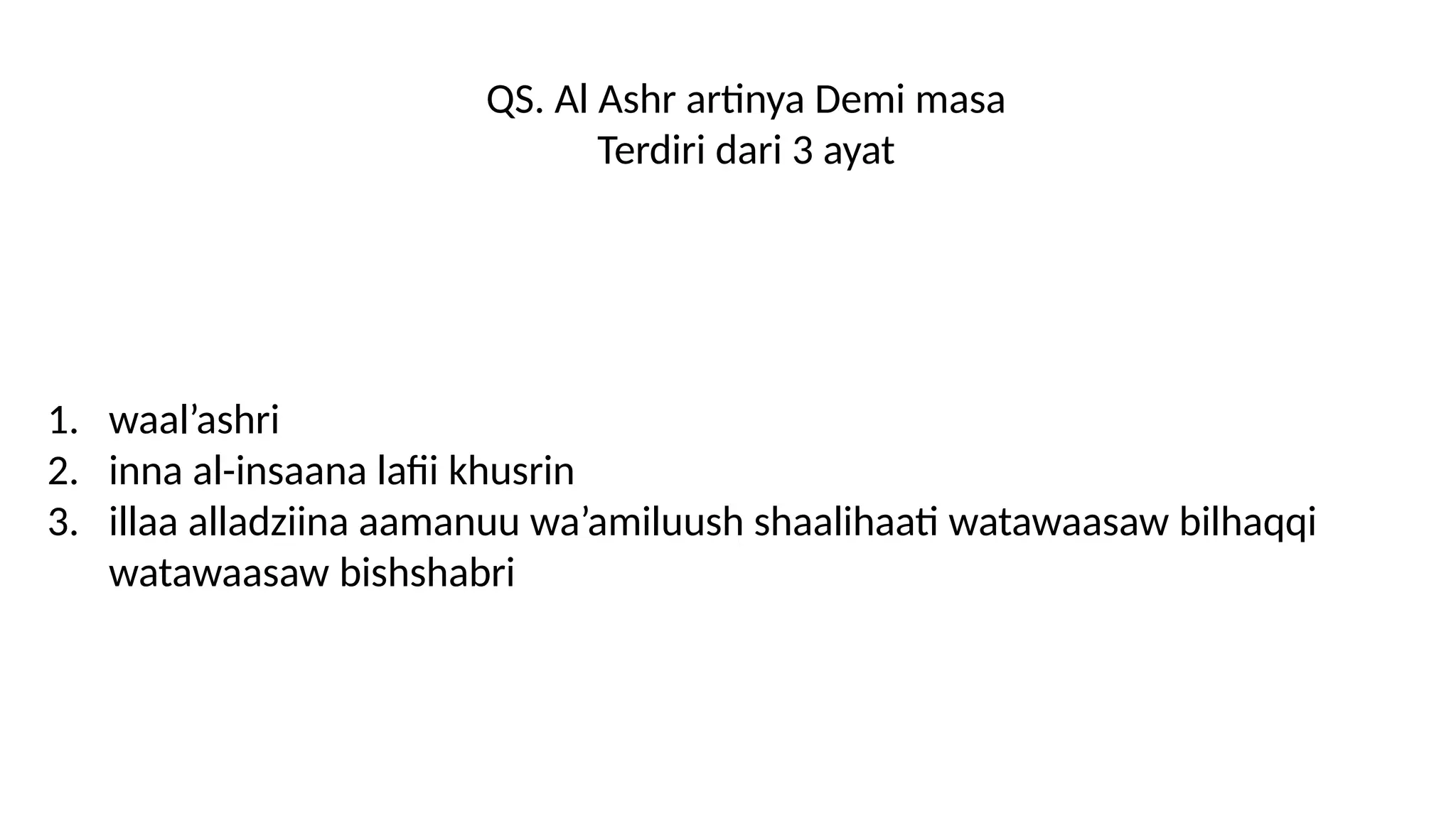 Juz Amma Surah Al Ashr (surat pendek).pptx