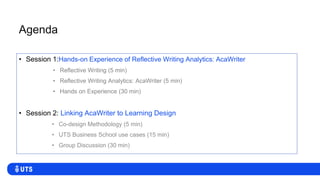 Linking Reflective Writing Analytics to Learning Design | PPT