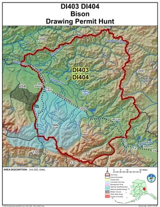 Alaska Bison Hunt Maps | PDF