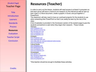 Alaska WebQuest | PPT