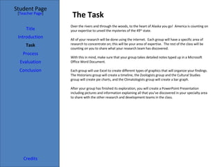 Alaska WebQuest | PPT