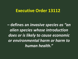 Alaska Feb 2010 Invasive Species | PPTX