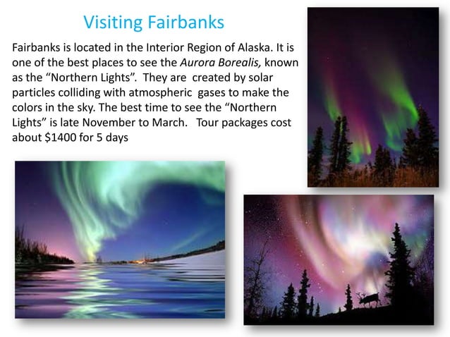 Alaska power point | PPTX | North America Travel | Travel Locations