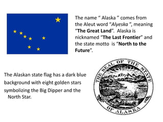 Alaska power point | PPTX