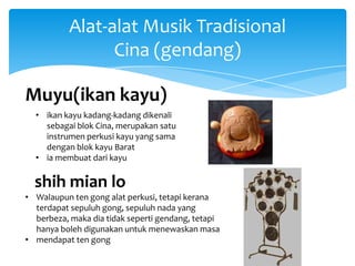 Alat alat musik tradisional malaysia | PPTX