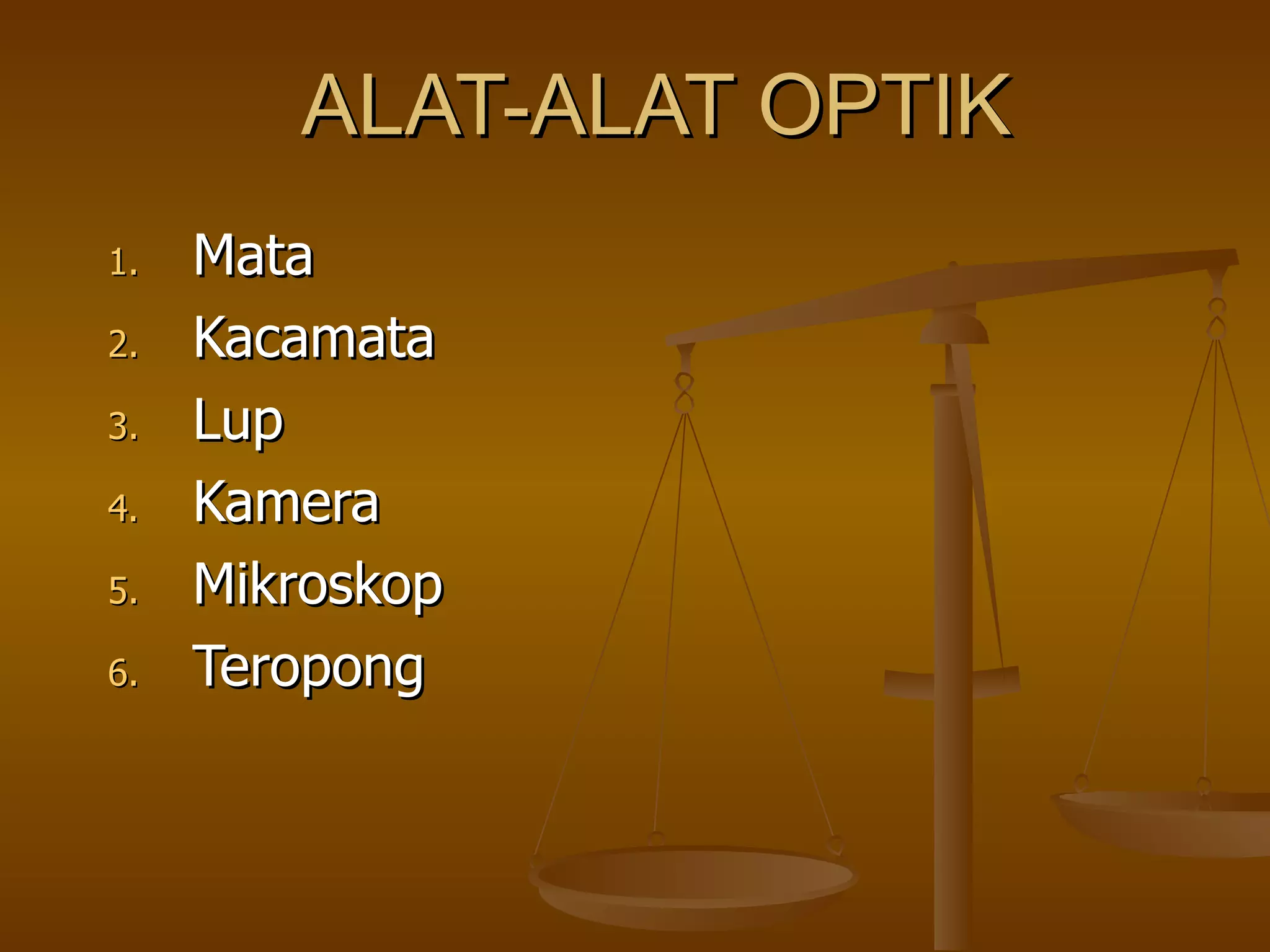 Alat alat optik | PPT