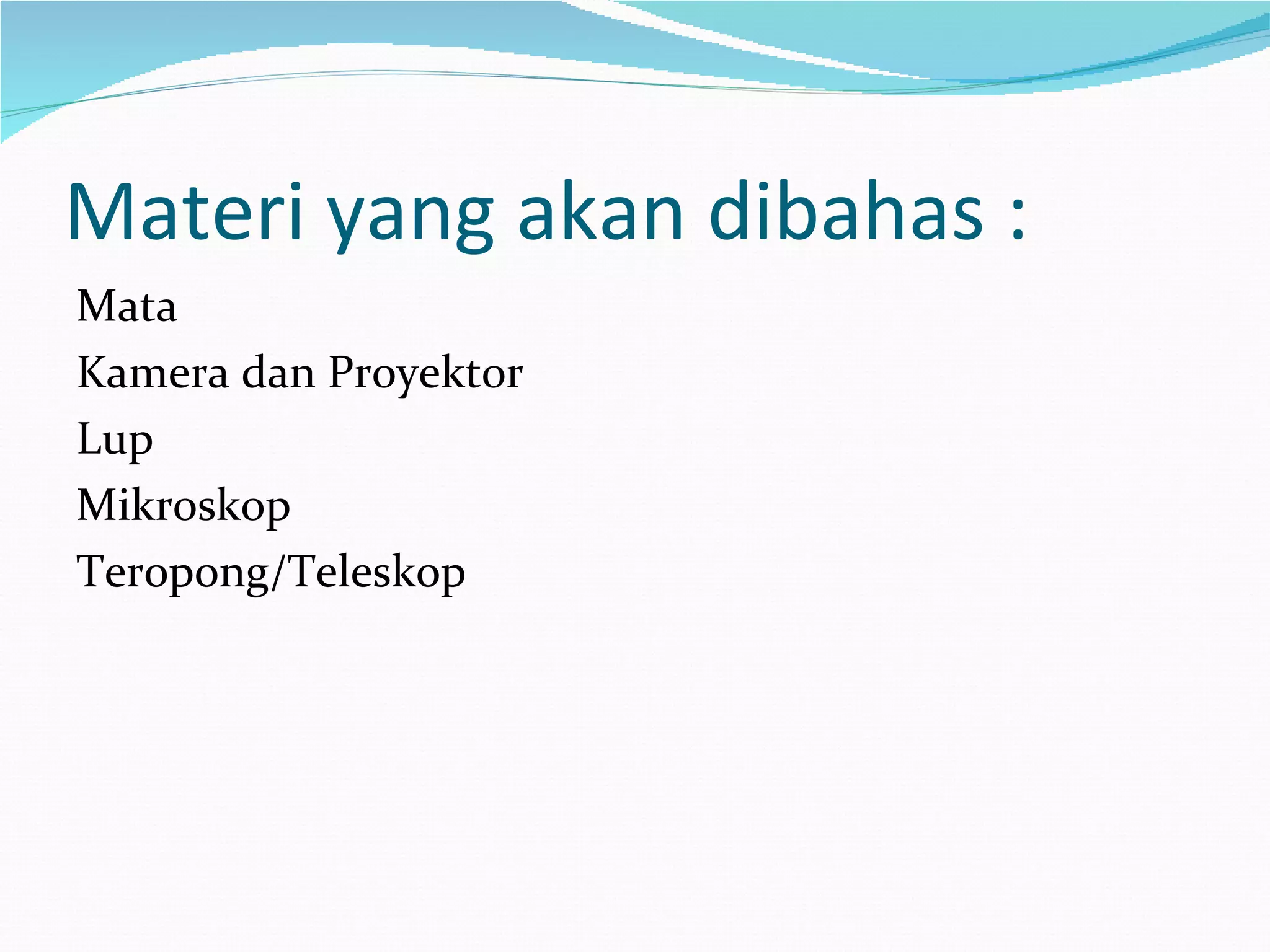 Alat alat optik a | PPT