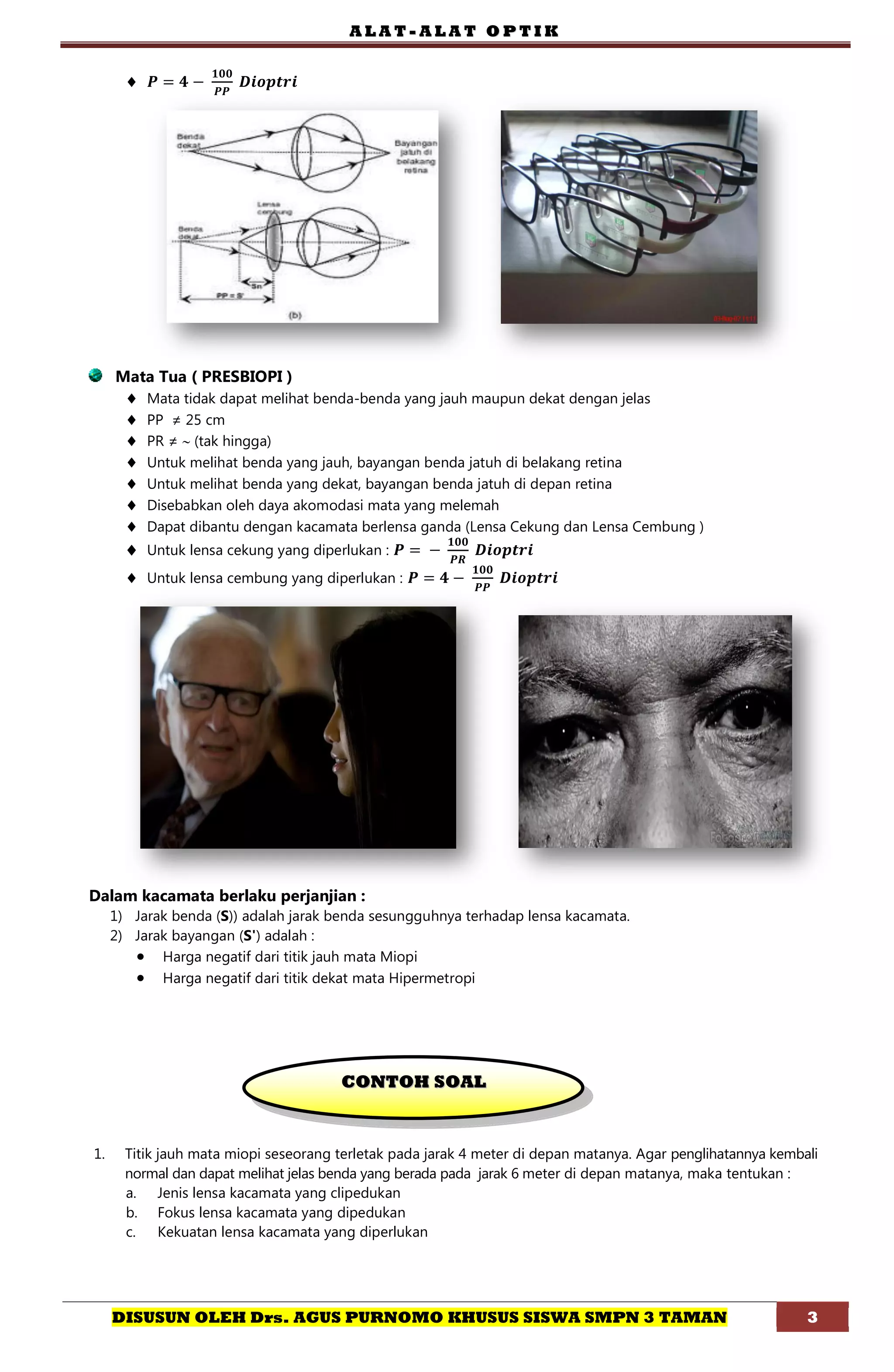 Alat Alat Optik | PDF