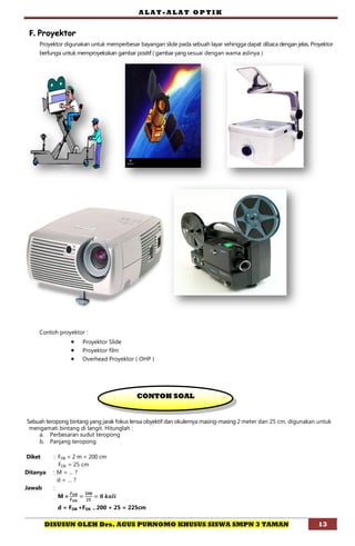 Alat Alat Optik | PDF