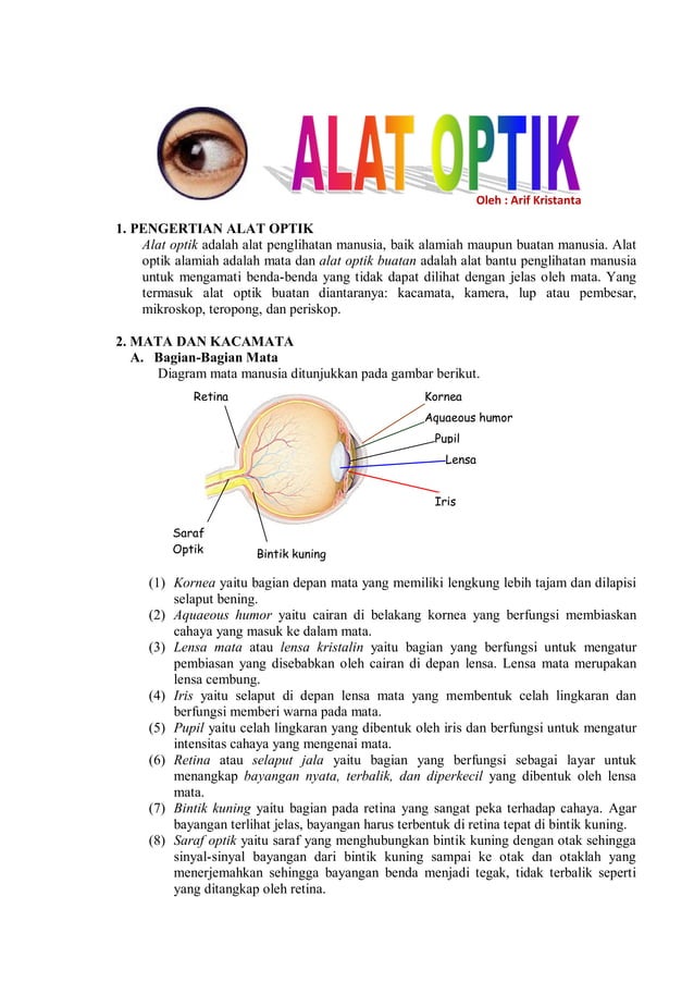 Alat optik | PDF