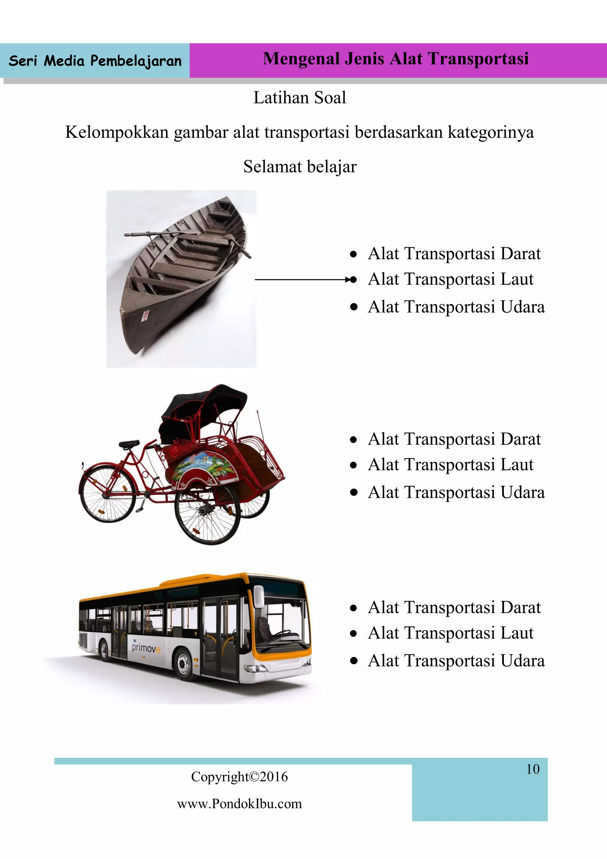 Alat transportasi | PDF