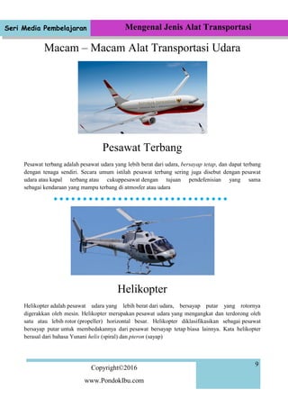 Alat transportasi | PDF