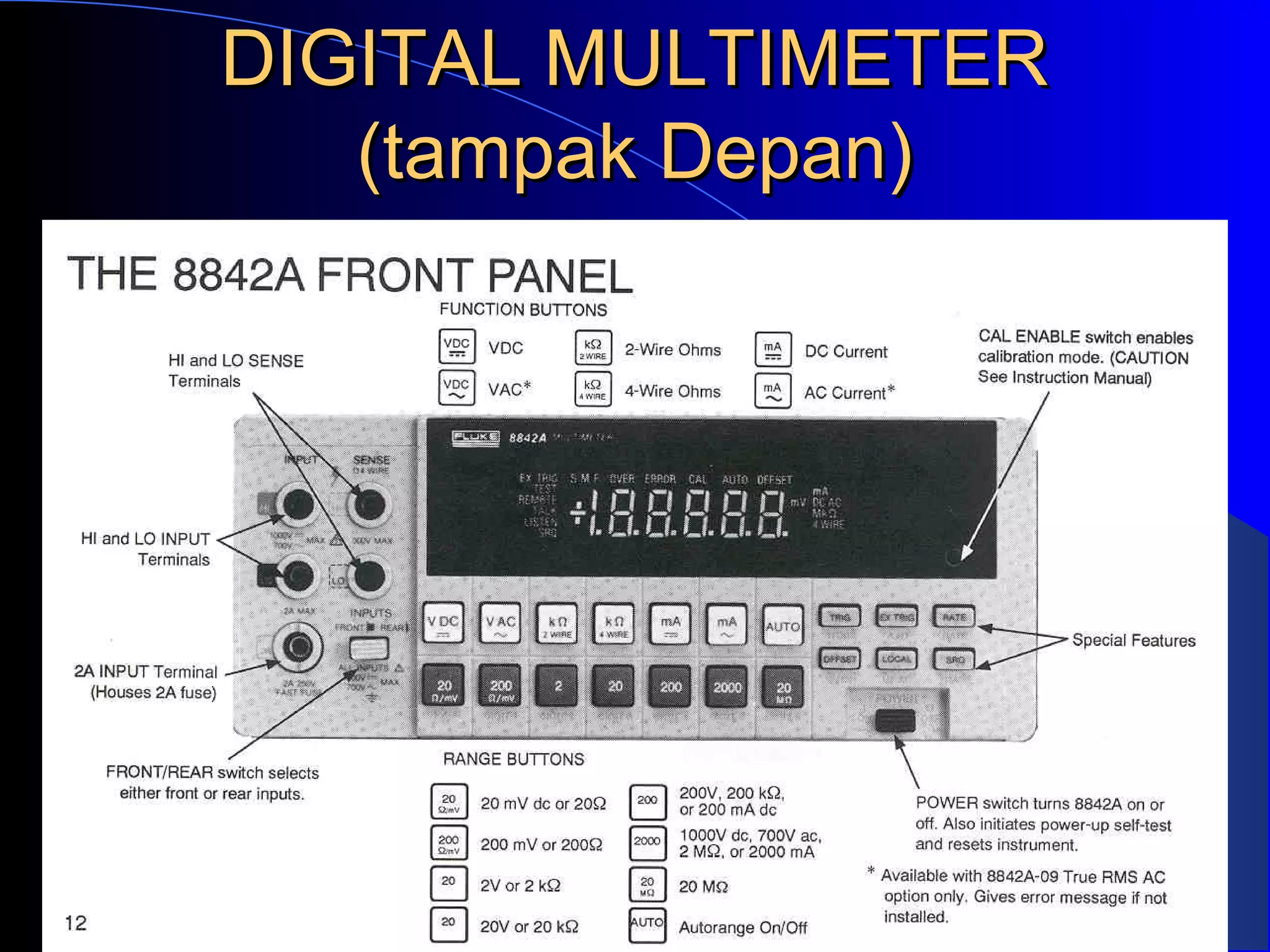 Alat ukur komponen elektronik | PPT