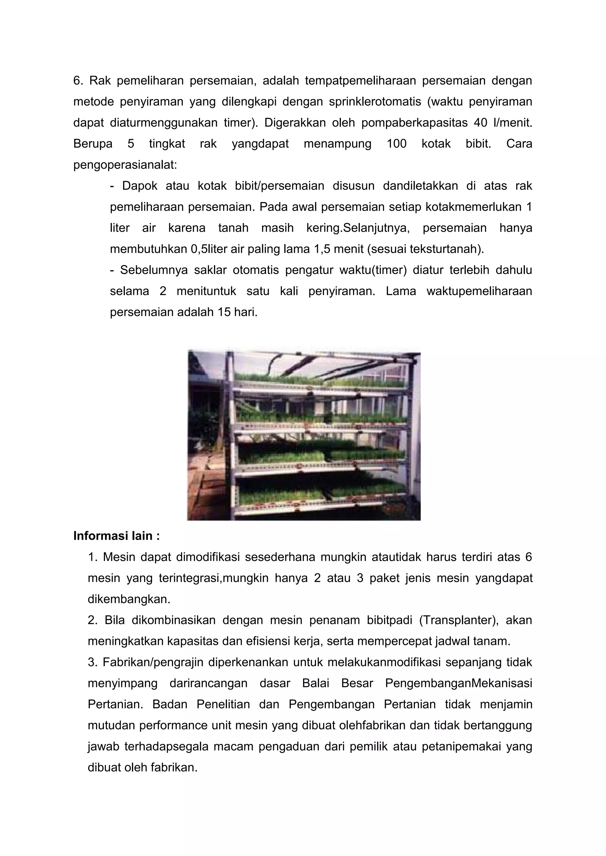Alat – alat mekanisasi pertanian | DOCX